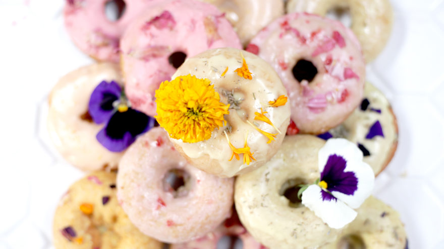 How To Make Yummy Floral Donuts – Makeful