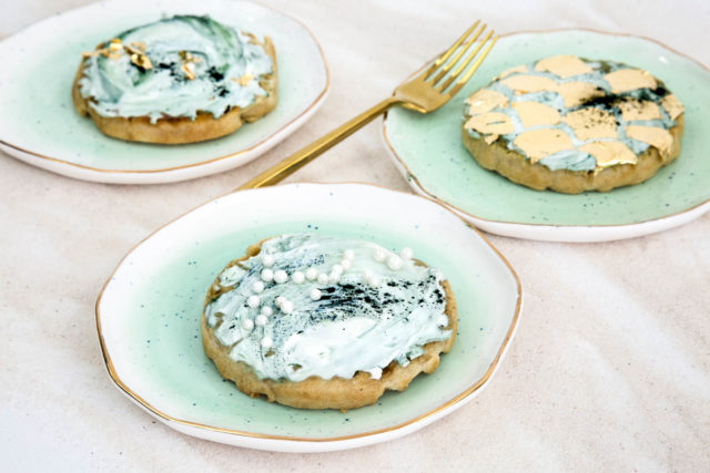 Gorgeous Gluten-Free + Vegan Mermaid Waffles – Makeful