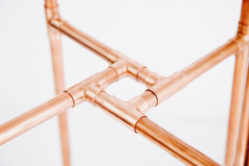 DIY Minimal Copper Pipe Plant Stand – Makeful