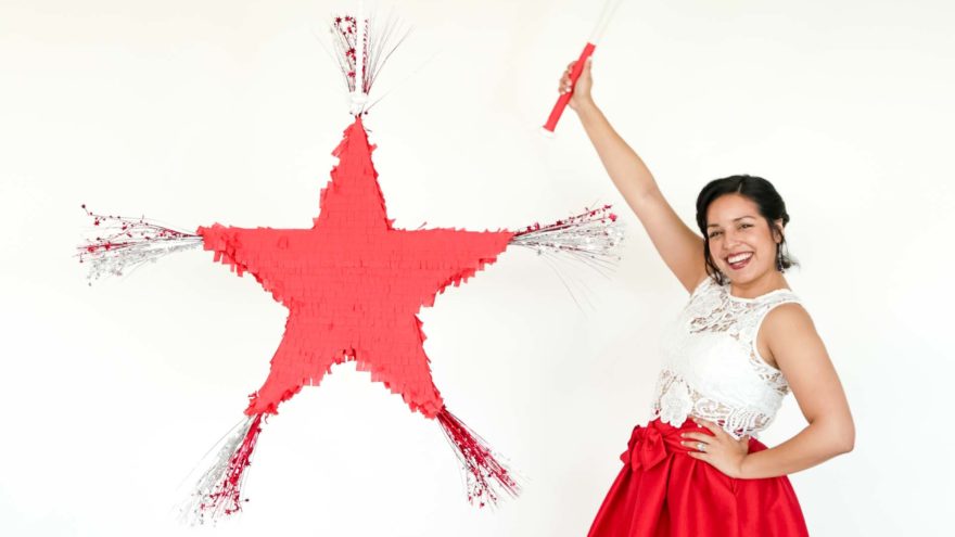 Create This Canadian Inspired Firework Piñata – Makeful