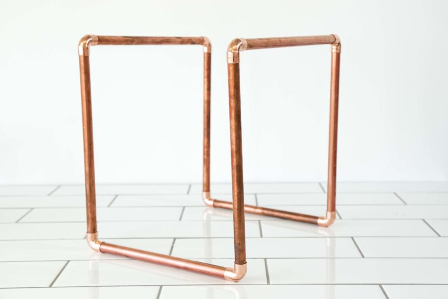 DIY Dyed Cotton Copper Magazine Rack – Makeful